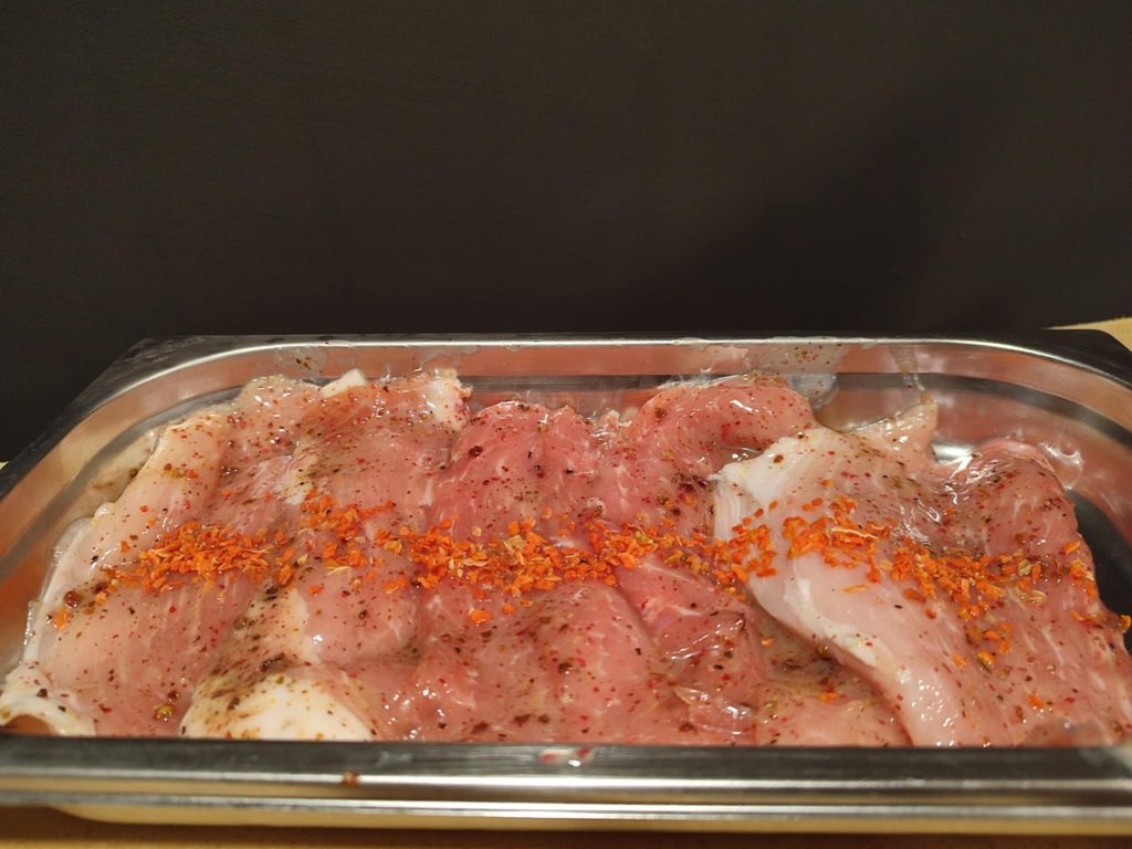escalope de jambon de porc nature ou marinée - 500 grammes - Ferme Angus